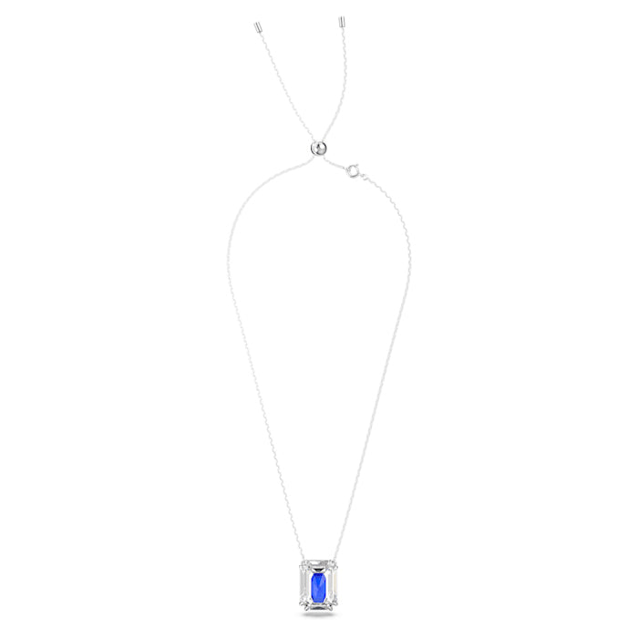 Swarovski Chroma Octagon Cut Crystal Blue Pendant D Necklace D 5600625 ...