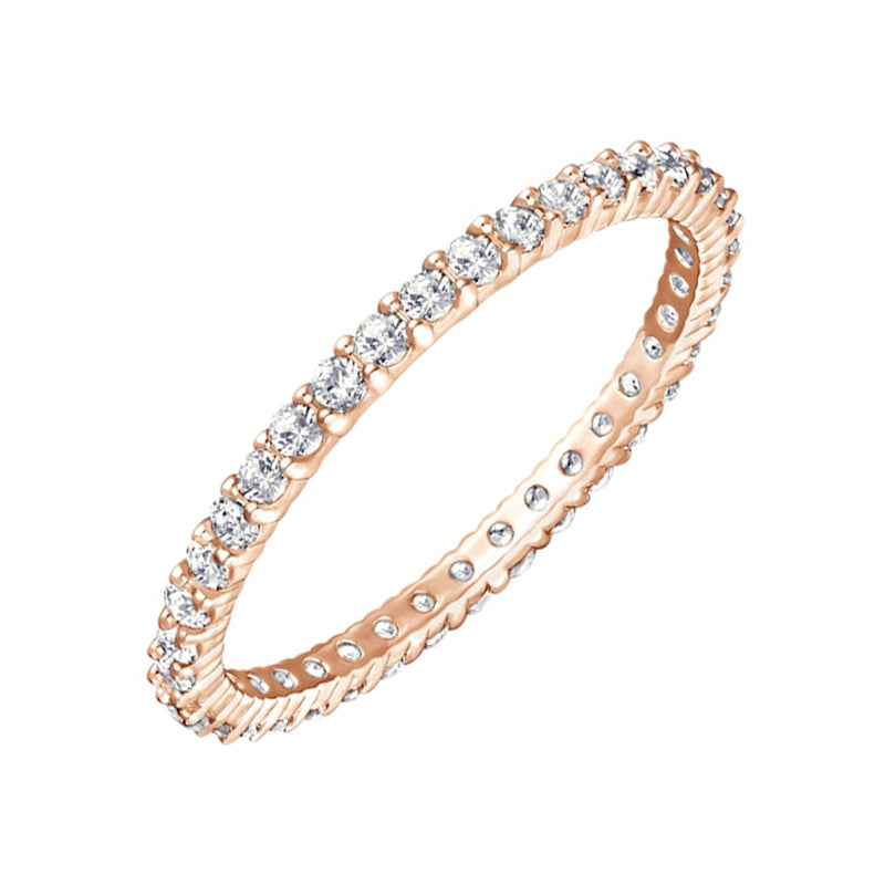 Swarovski Vittore Rose Gold Tone Plated Ring - Size 50 D 5095327 ...